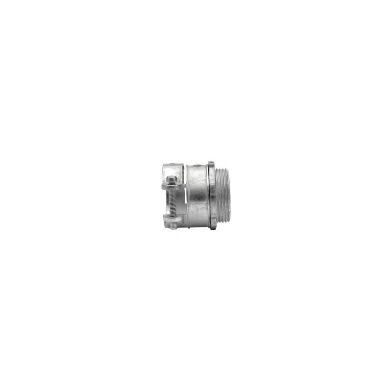 CONECTOR RECTO PARA TUBO METÁLICO FLEXIBLE 3/8"